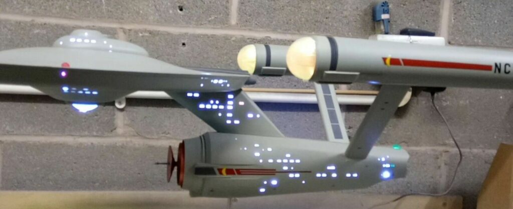 Polar Lights, Star Trek Enterprise T.O.S. 1:350 Lighting Kit. (Lighting ...