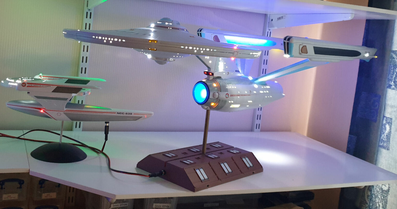 Deluxe Lighting Kit For Polar Lights Enterprise A/ Refit, 1/350 ...