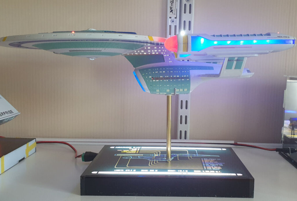 Lighting Kit For Amt Star Trek Enterprise C 1:1400 Scale. (Model Not ...