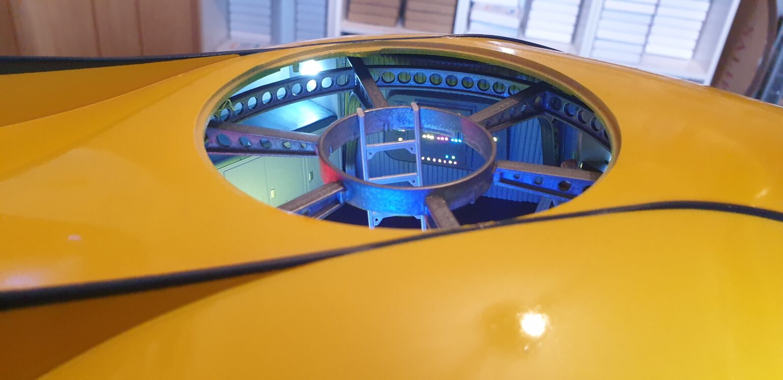 Moebius Voyage To The Bottom Of The Sea Flying Sub Lighting Kit ...